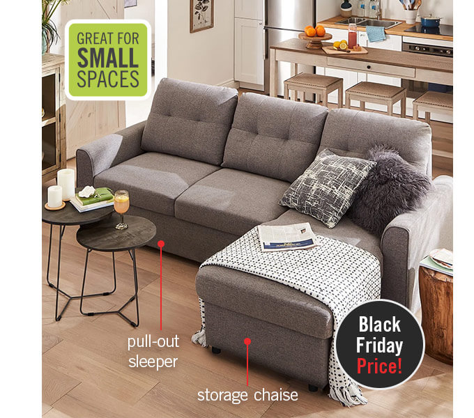 The Brick Black Friday Comes Early 600 Off This Carter Sectional Campaign Buzz
